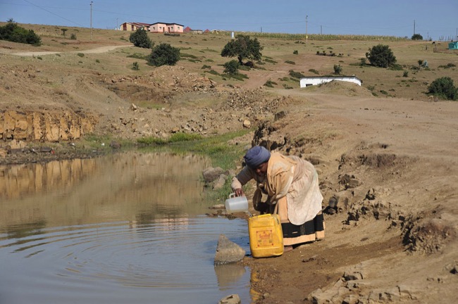 Mvezo, the birthplace of Nelson Mandela, the first president of a ...